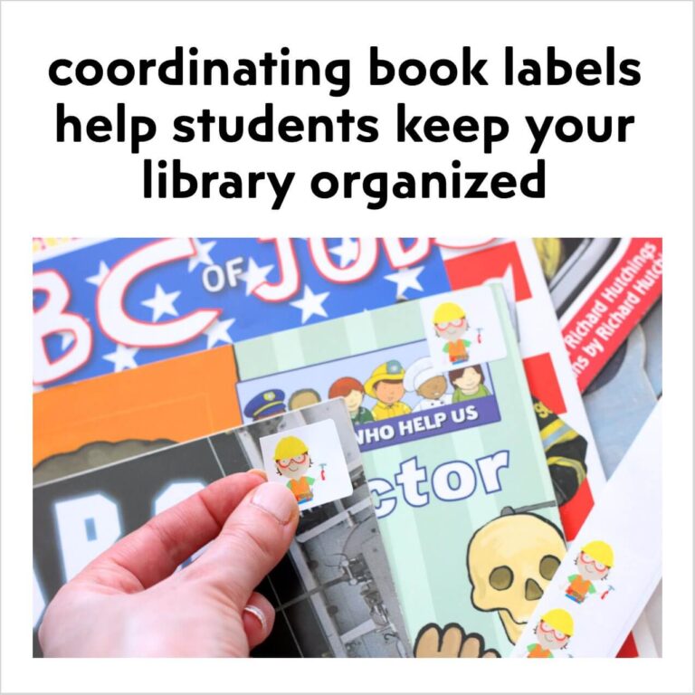 Classroom Library Book & Bin Labels with Themes and Levels EDITABLE ...