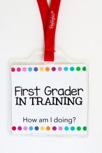 "First Grader in Training" Badges To Keep Your Students Motivated at ...