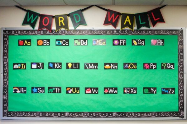 Free Bulletin Board Pennant Letters for Quick and Easy Decor