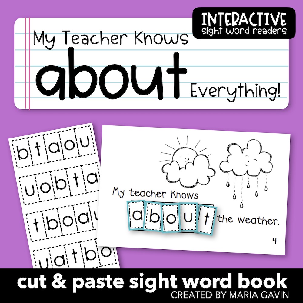 A Freebie for My Teacher Friends