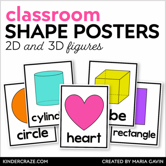 shape posters square cover with border