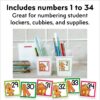 December Gingerbread Calendar Numbers - Kinder Craze