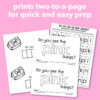 "Do You See the PINK Things?" Color Word Interactive Sight Word Reader ...