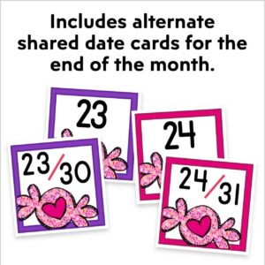 February Valentine Calendar Numbers - Kinder Craze