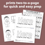 "HERE is Martin Luther King, Junior" Interactive Sight Word Reader for ...