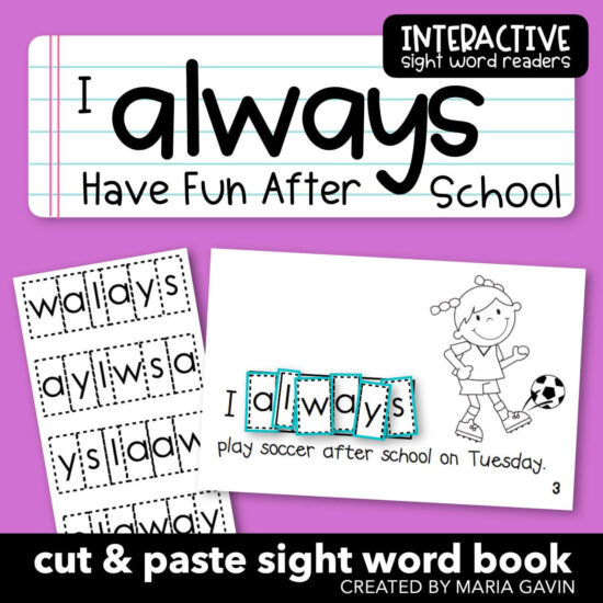 Bundle of Books Part 2 - set of 100 Interactive Sight Word Readers ...