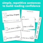 Shape Theme Emergent Reader for Sight Word CAN: "I Can Draw Shapes ...