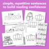 Emergent Reader for Sight Word READ: "I Can Read" Book - Kinder Craze