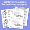 Emergent Reader for Sight Word USE: "I USE Punctuation When I Write ...