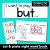 Emergent Reader for Sight Word BUT: "I Want to Play, But..." Sight Word ...