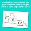 Transportation Emergent Reader for Sight Word TO: "The People Go TO ...