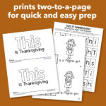 Thanksgiving Emergent Reader "This is Thanksgiving" Sight Word Book ...