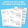 "Who DOES that Job?" Interactive Sight Word Reader - Kinder Craze