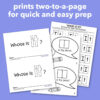 "Whose is IT?" Interactive Sight Word Reader - Kinder Craze
