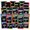 Ten Frame Number Posters Black Backgrounds - French Language - Kinder Craze