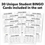 Alphabet Bingo - Letter Identification ABC Bingo Game - Kinder Craze
