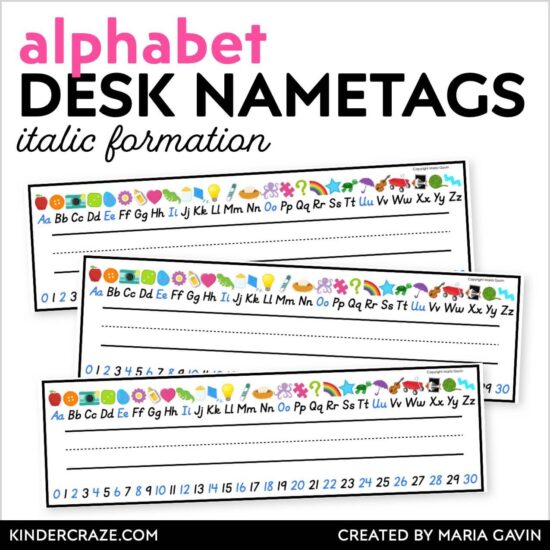 Bright Classroom Decor Bundle - Kinder Craze