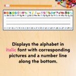 Student Alphabet Desk Name Tags in Italic Formation - EDITABLE Name ...