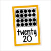 Ten Frame Number Posters 0-20 - Kinder Craze