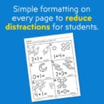 Intro to Addition Worksheets - Kindergarten Easy Addition Math ...