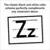 Black and White Manuscript Alphabet - Kinder Craze